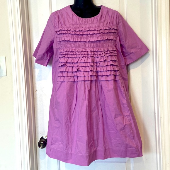 English Factory | Dresses | English Factory Ruffled Mini Tunic Dress ...